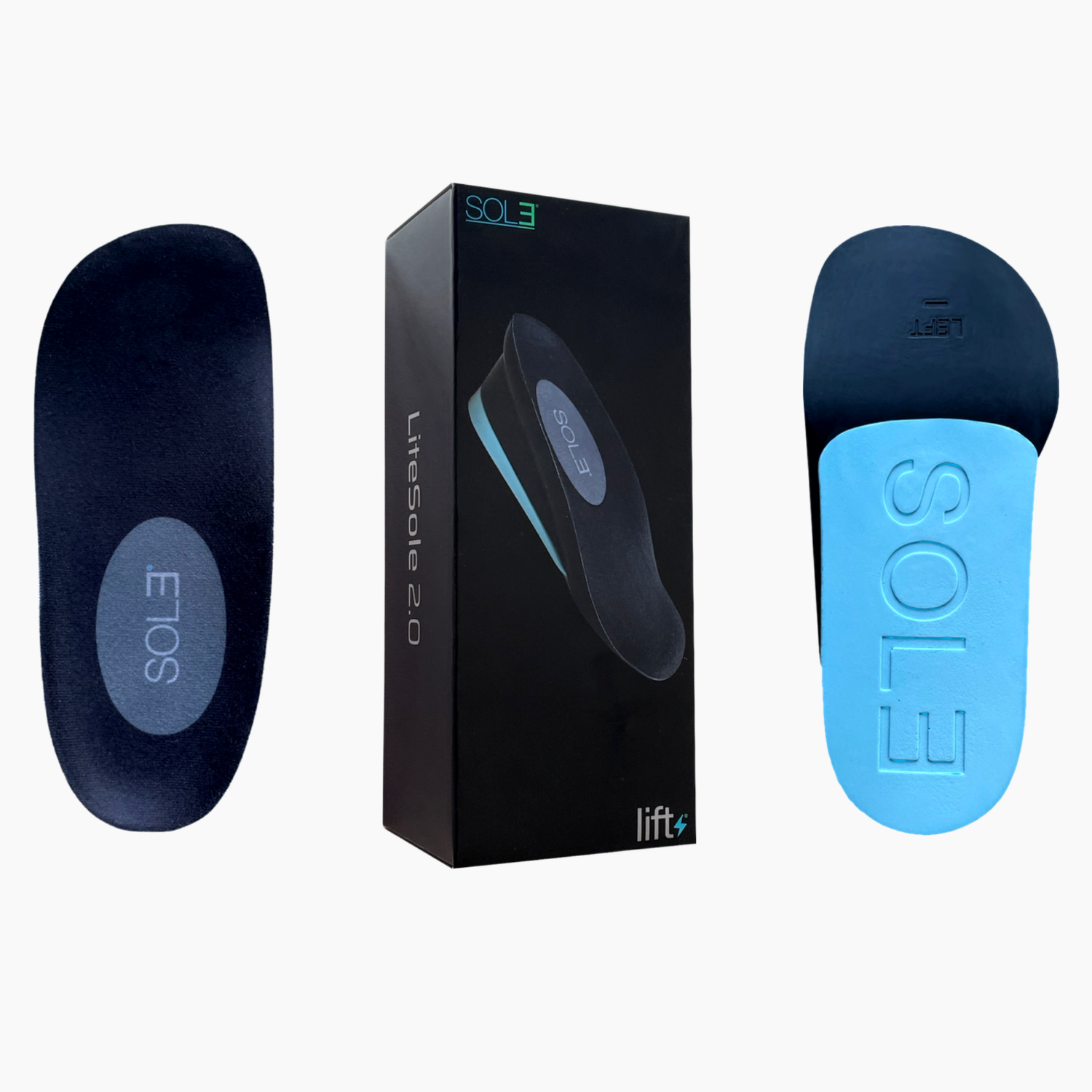 SOL3® Quick Lifts™ | Adjustable Heel Lift Orthopedic Shoe Inserts